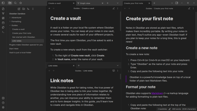 Obsidian - The best note taking software ever! - n-anselm